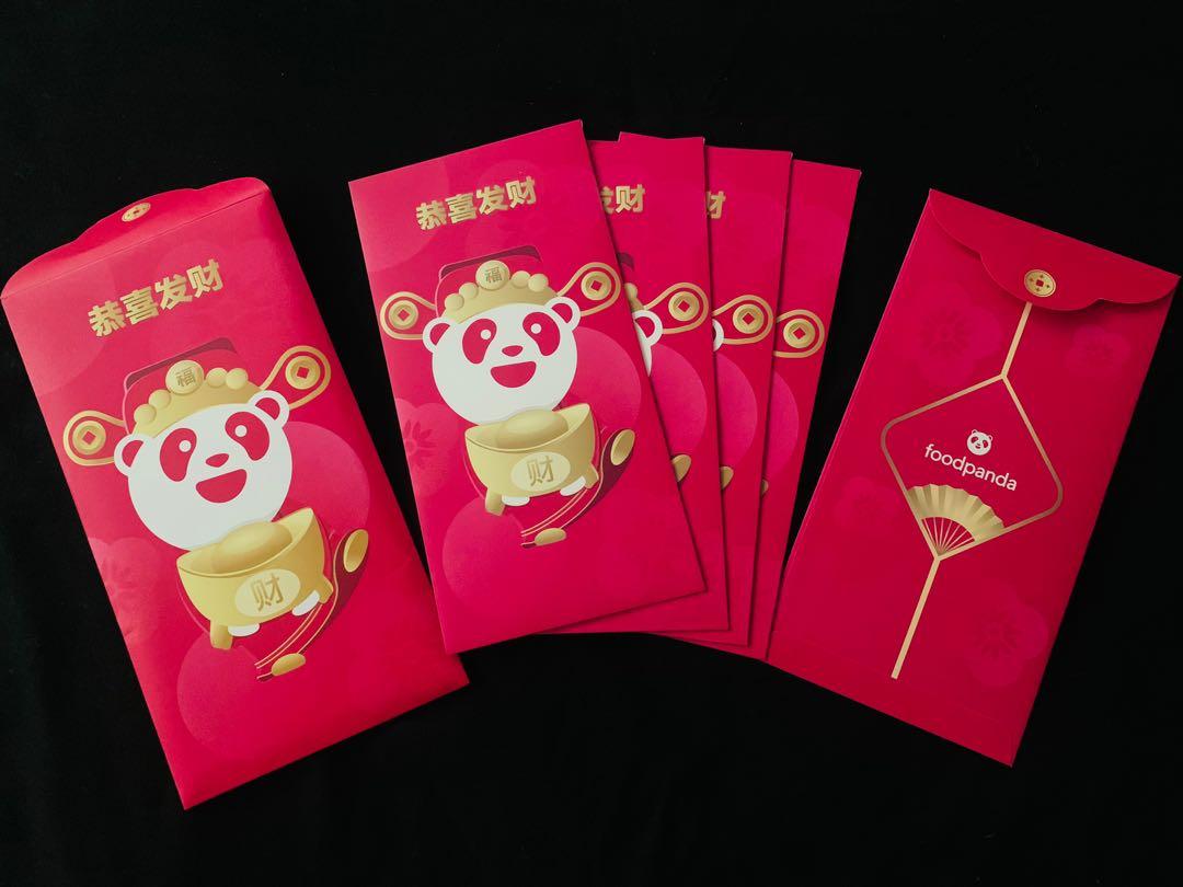 Foodpanda red packet 2021, Everything Else on Carousell
