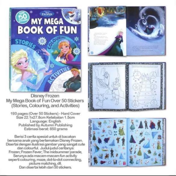 Frozen Mega Book of Fun- with stories, activities, colouring and ...