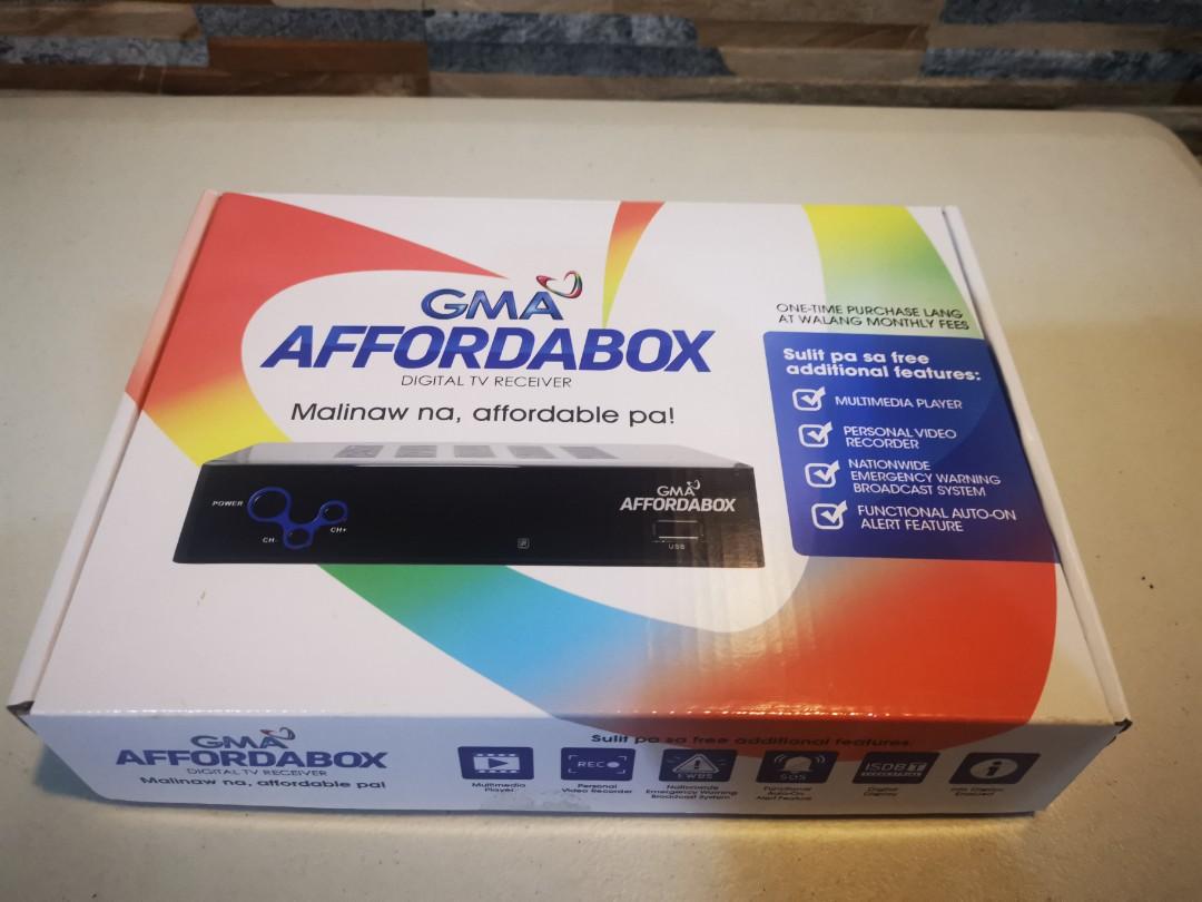 GMA Affordabox, TV & Home Appliances, TV & Entertainment, Media ...