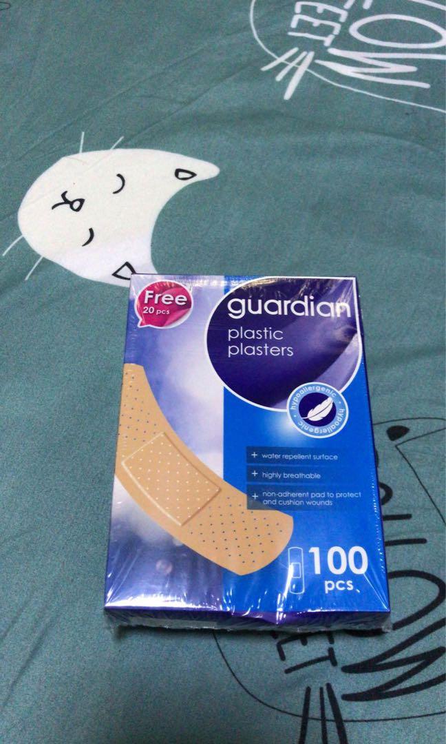 Guardian Plastic Plasters 120 Pack, Beauty & Personal Care, Sanitisers ...