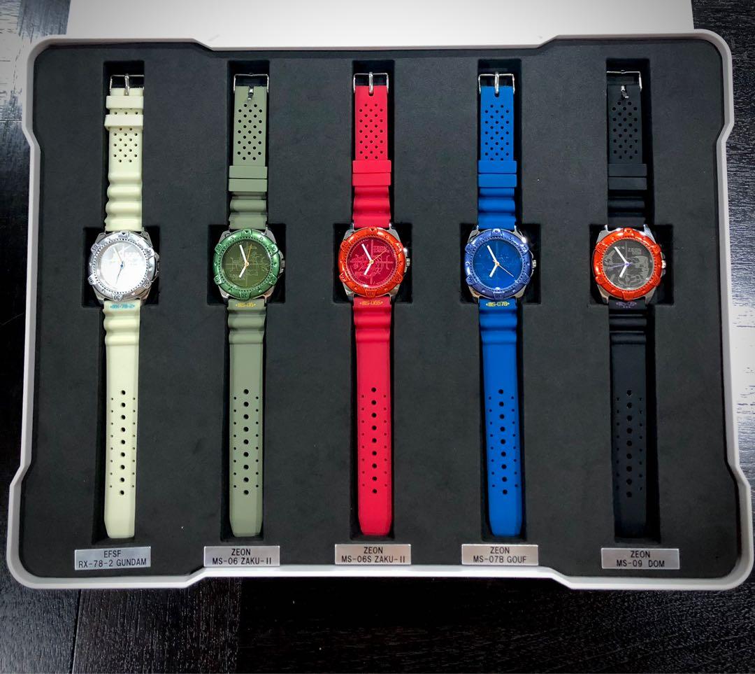 Gundam Mobilesuit Watch Collection, Everything Else on Carousell