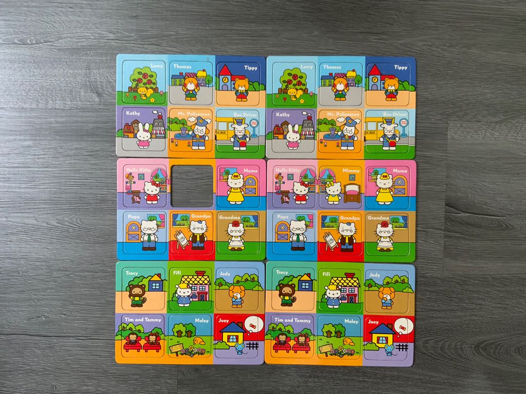 Hello Kitty Memory Game Matching Cards for Kids, Hobbies & Toys, Toys ...