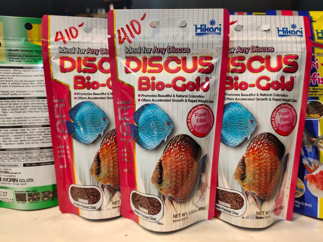 Hikari Discus Bio Gold Sinking Pellets, Pet Supplies, Pet Food on Carousell