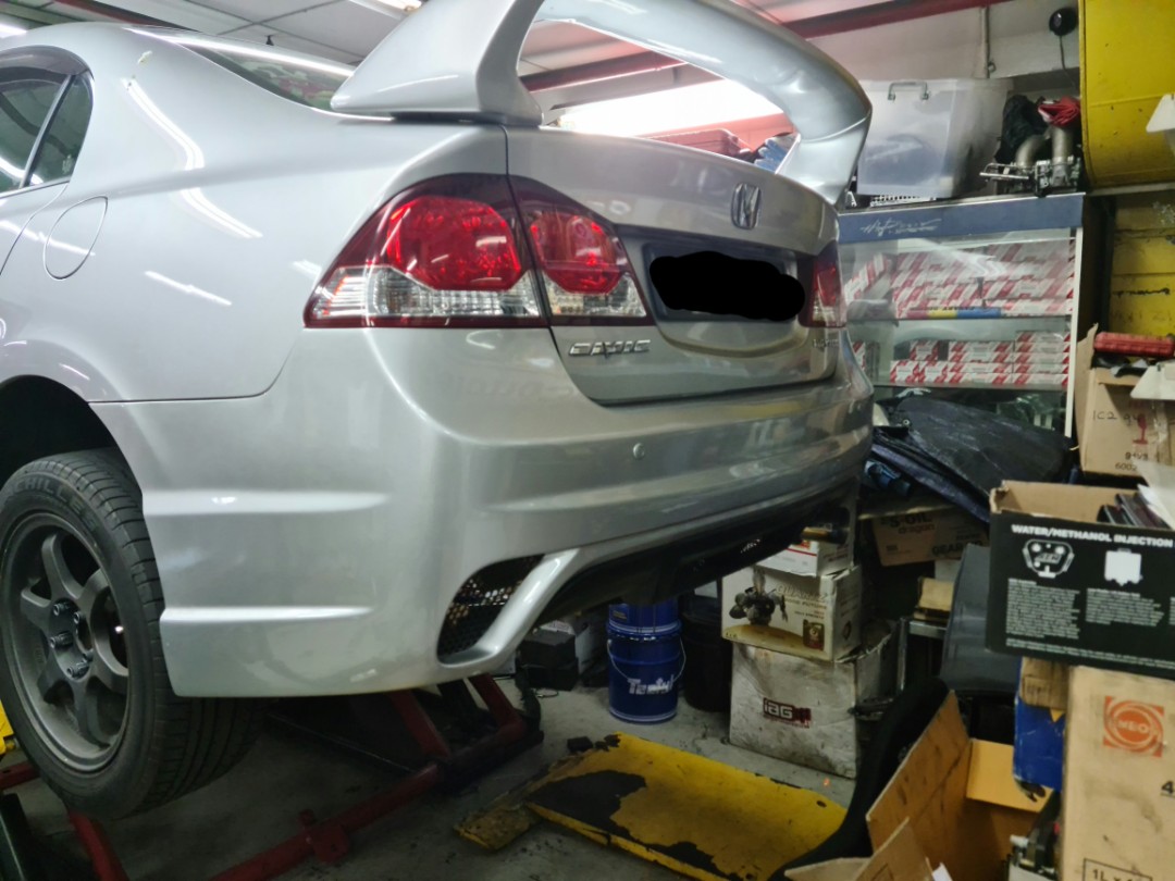 Honda Civic FD4 Front & Rear Bumper, Car Accessories, Accessories on ...