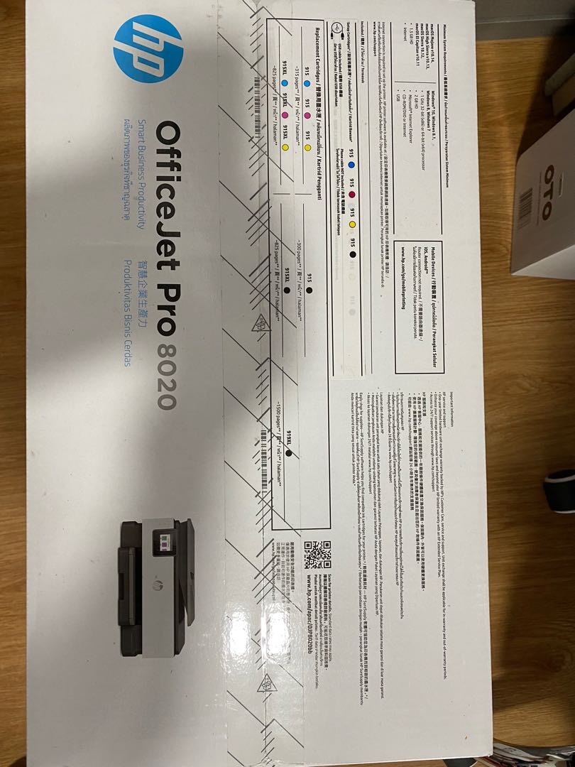 HP Printer OfficeJet Pro 8020, Computers & Tech, Printers, Scanners ...