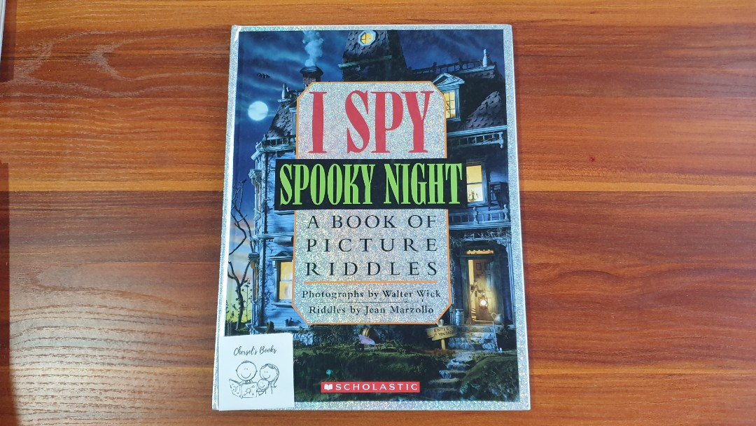 I Spy: Spooky Night - A Book of Picture Riddles, Hobbies & Toys, Books ...