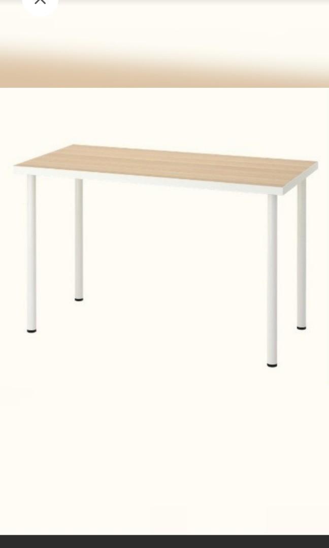 Ikea linmon table 120*60, Furniture & Home Living, Furniture, Tables ...