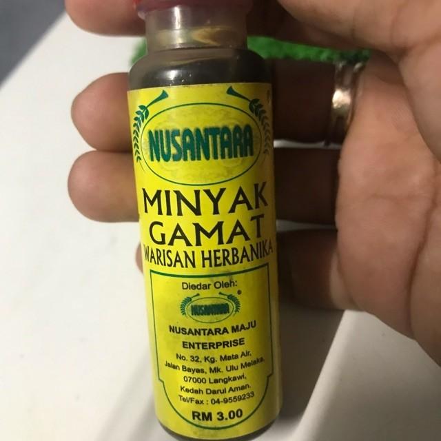 [Instocks] - Minyak Gamat Nusantara, Health & Nutrition, Health ...