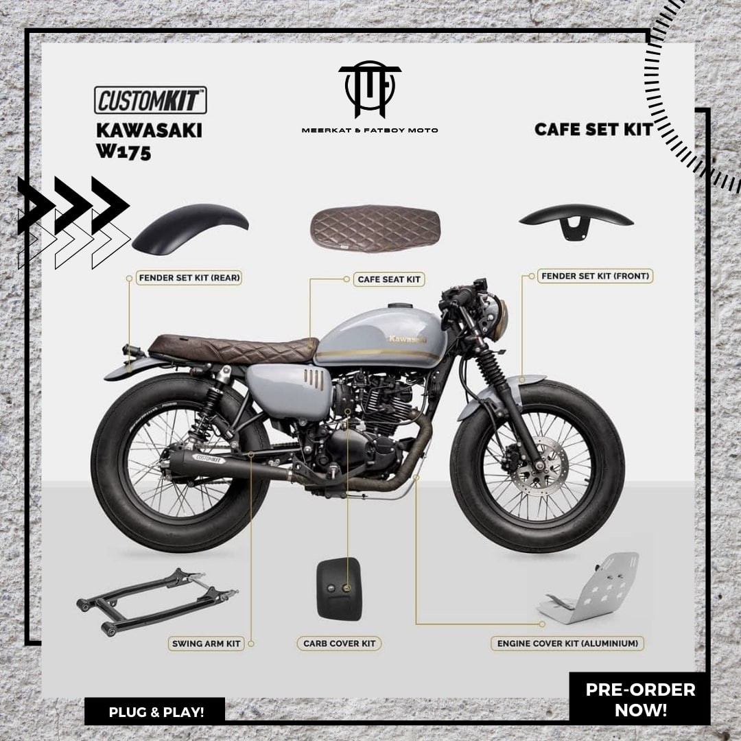 Kawasaki W175 Cafe Racer Custom | Reviewmotors.co