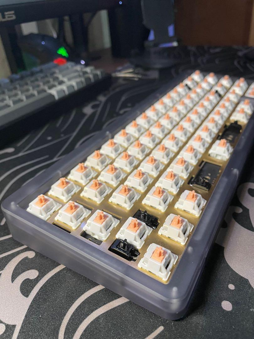 KBDFans - D65 - Polycarbonate Body (Black Ink), Computers & Tech, Parts ...