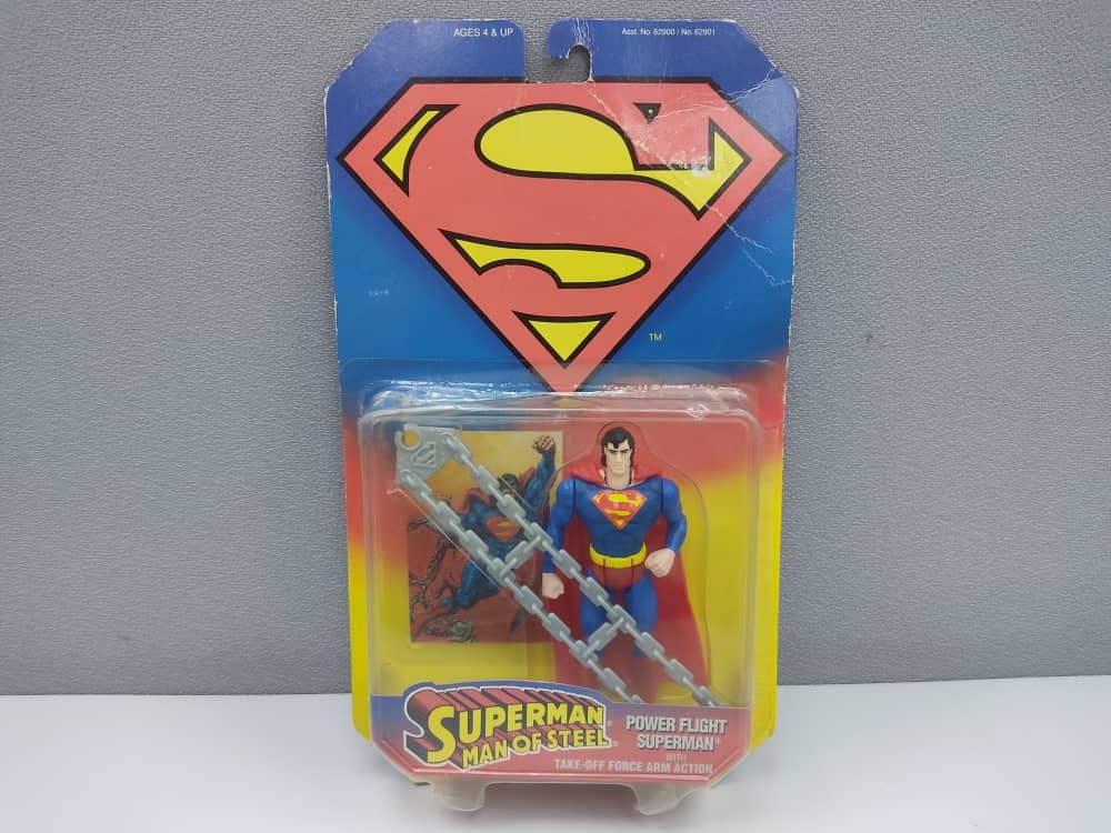 KENNER SUPERMAN MAN OF STEEL - POWER FLIGHT SUPERMAN, Hobbies & Toys ...