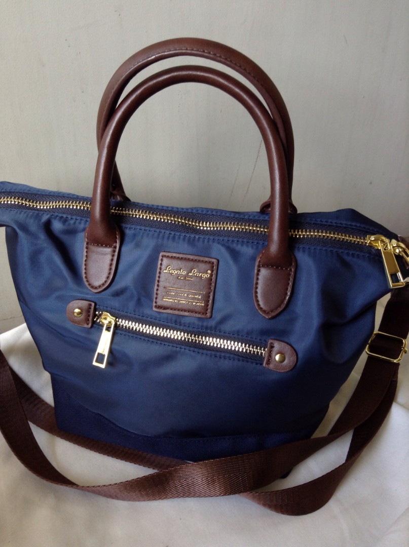 Legato Largo Sling Bag Navy Blue, Women's Fashion, Bags & Wallets, Tote ...