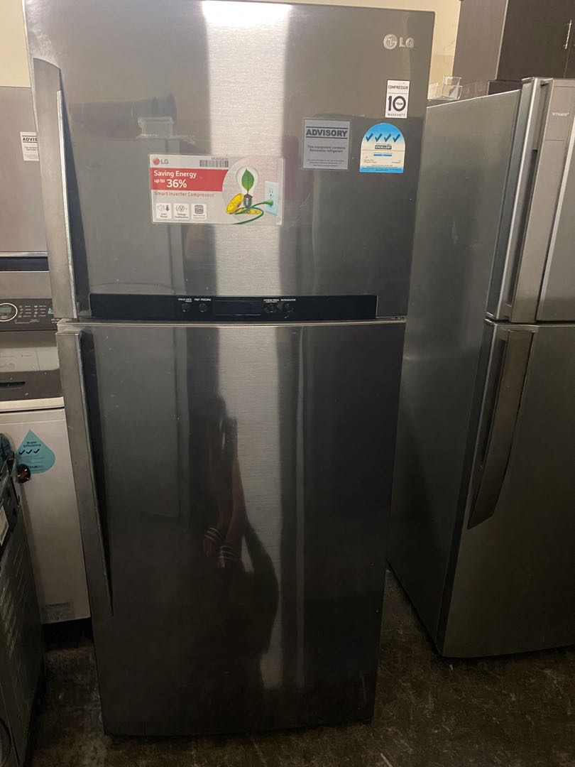 LG 416l 4 ticks big 2 door fridge / refrigerator, TV & Home Appliances ...