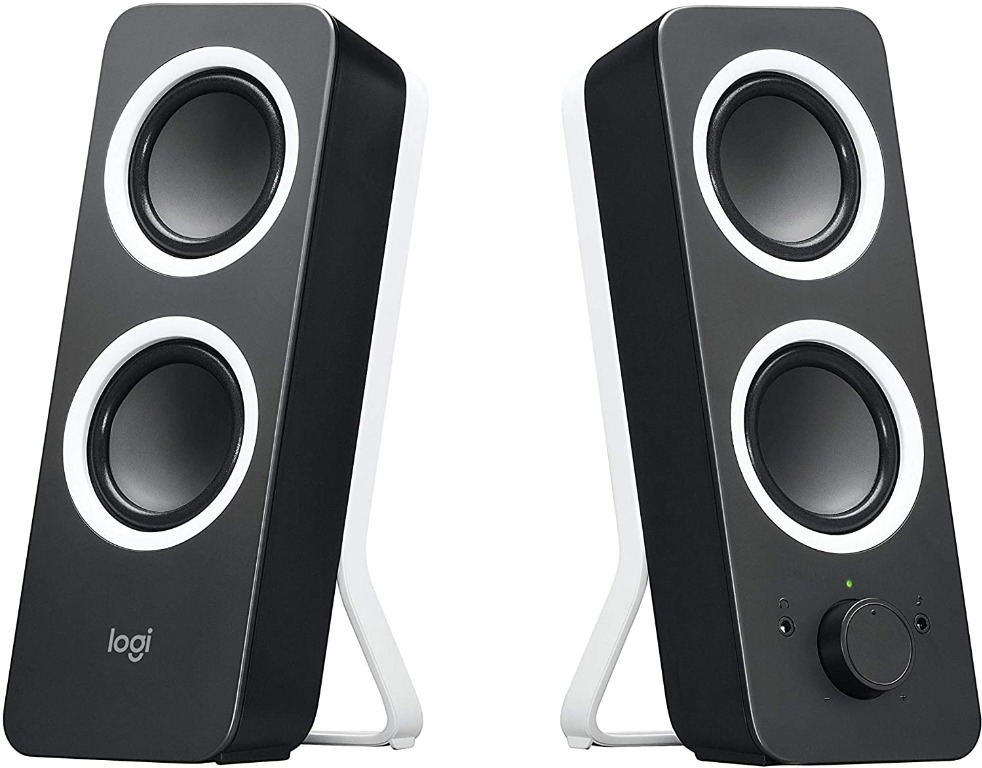 Logitech Multimedia Speakers Z200 with Stereo Sound for Multiple ...