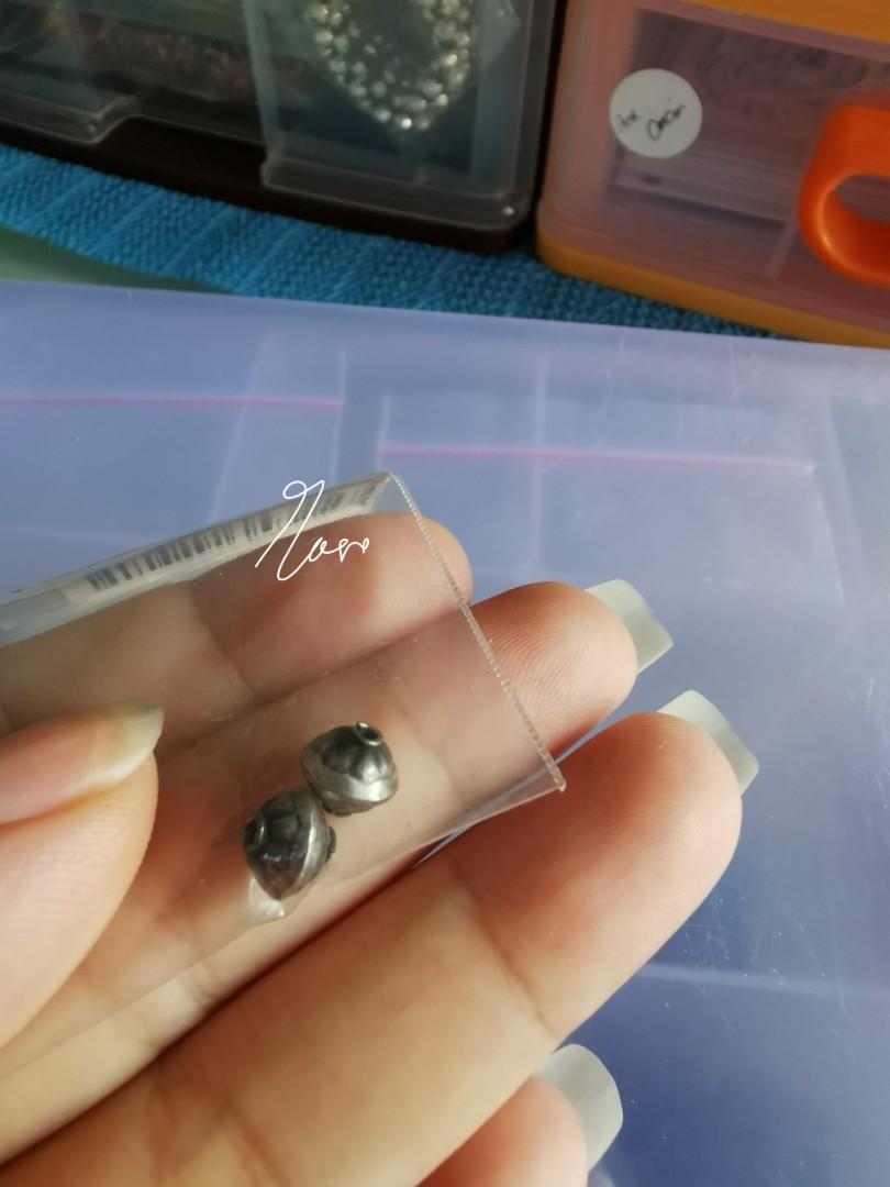 manik perak bahan diy bali silver 925, Barang Mewah, Aksesoris di Carousell