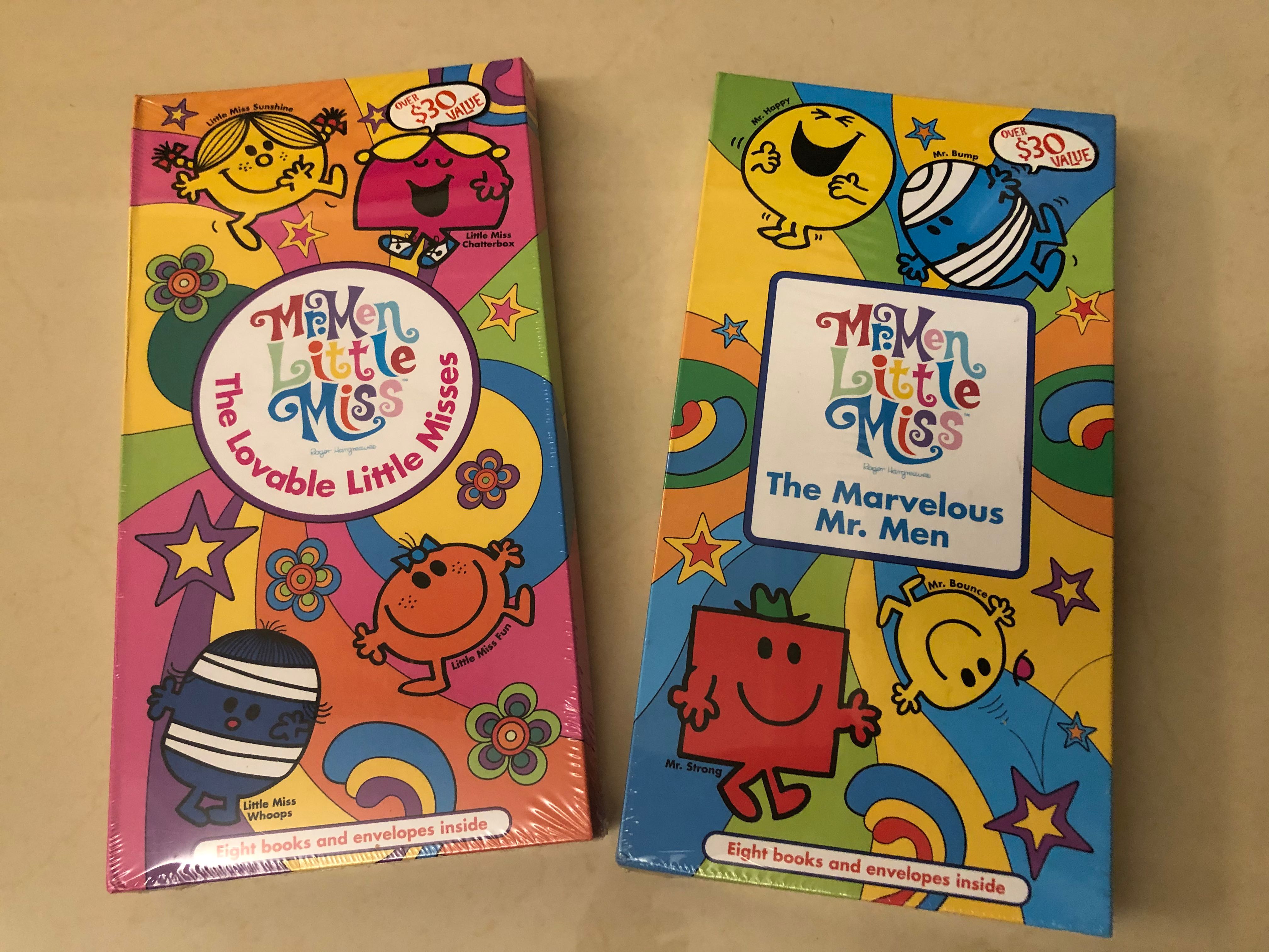 Mr Men Little Miss 英文故事書（兩套）（全新）, 興趣及遊戲, 書本 & 文具, 小說 & 故事書 - Carousell