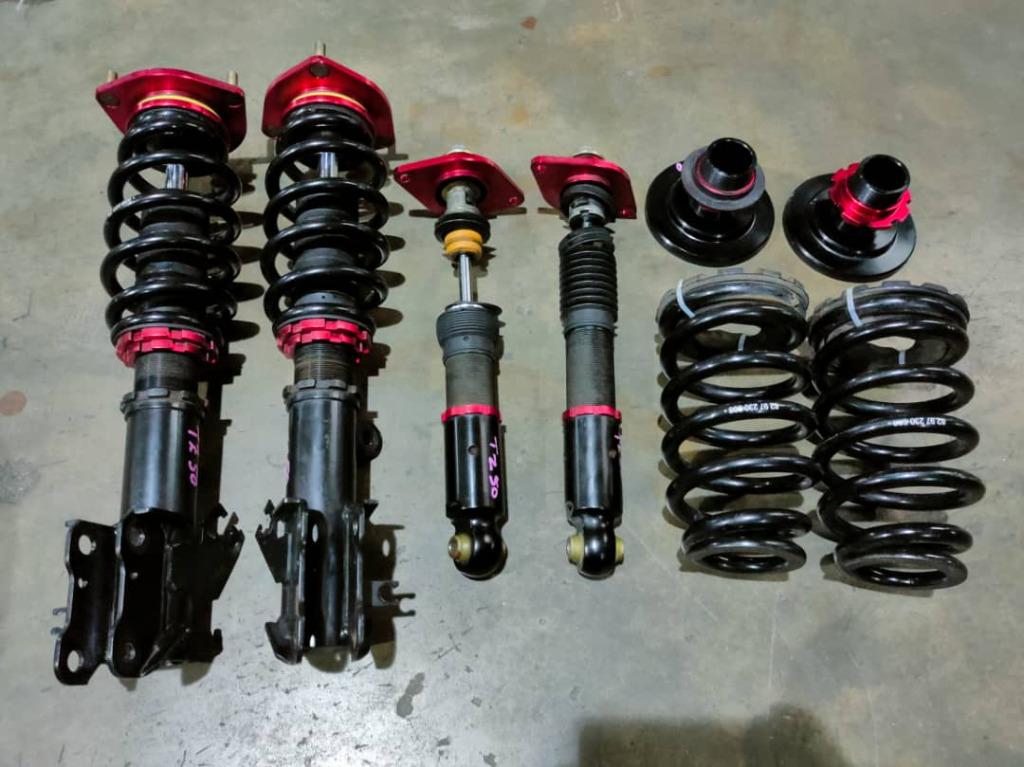 Nissan Murano Z50 TZ50 PNZ50 02-07 BC Racing V1 Front & Rear Adjustable ...