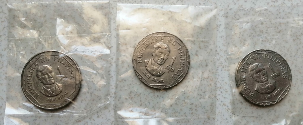 Old PISO - Old Coin Bagong Lipunan - Marcos Era - Jose Rizal ...