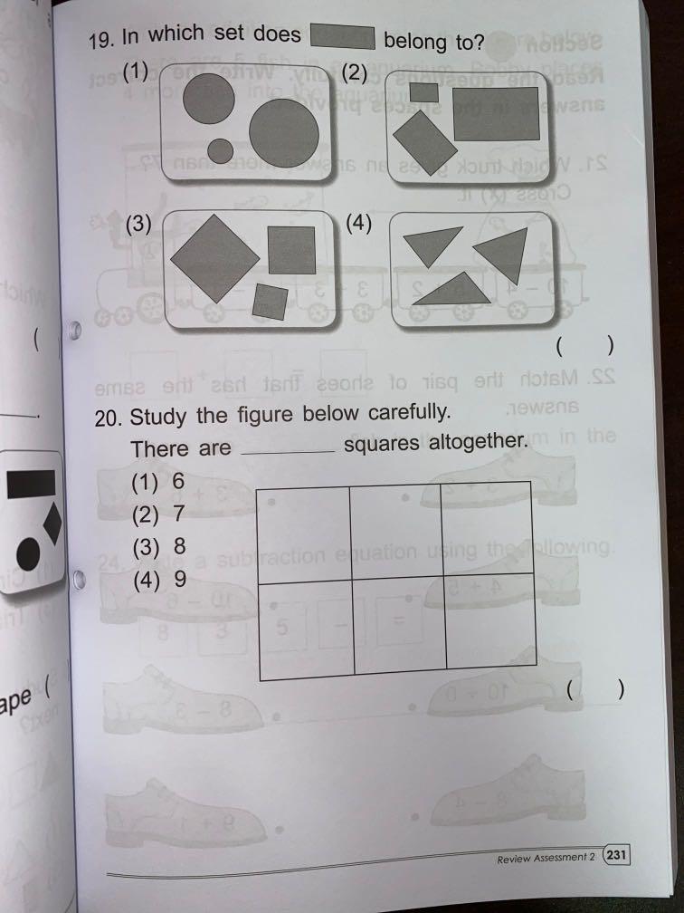 P1 Math Tutor Assessment Book Casco, Hobbies & Toys, Books & Magazines ...