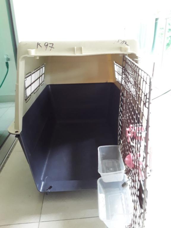 Petmate Vari Kennel XL - Black and Taupe Color, Pet Supplies, Homes ...