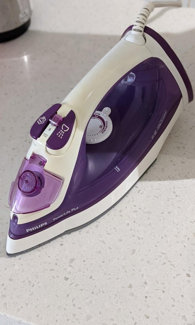 Philips PowerLife Plus iron, Furniture & Home Living, Cleaning ...