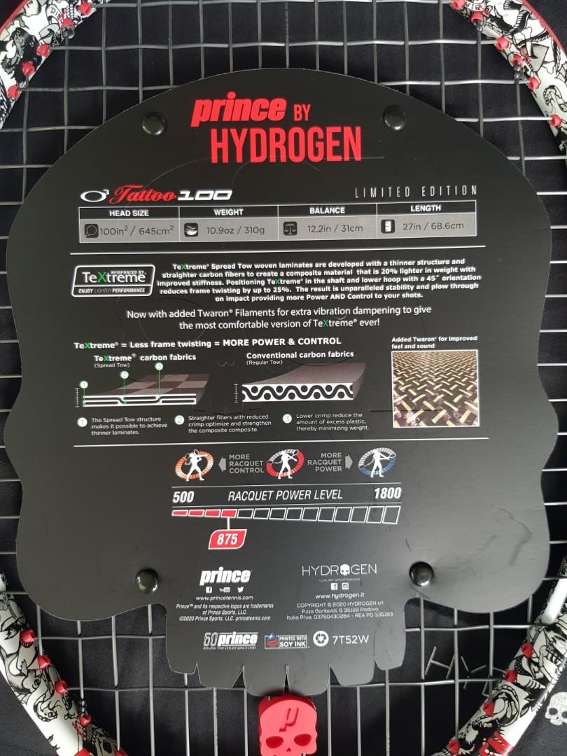 Prince by Hydrogen Tennis Racket, Sports, Sports & Games Equipment on ...