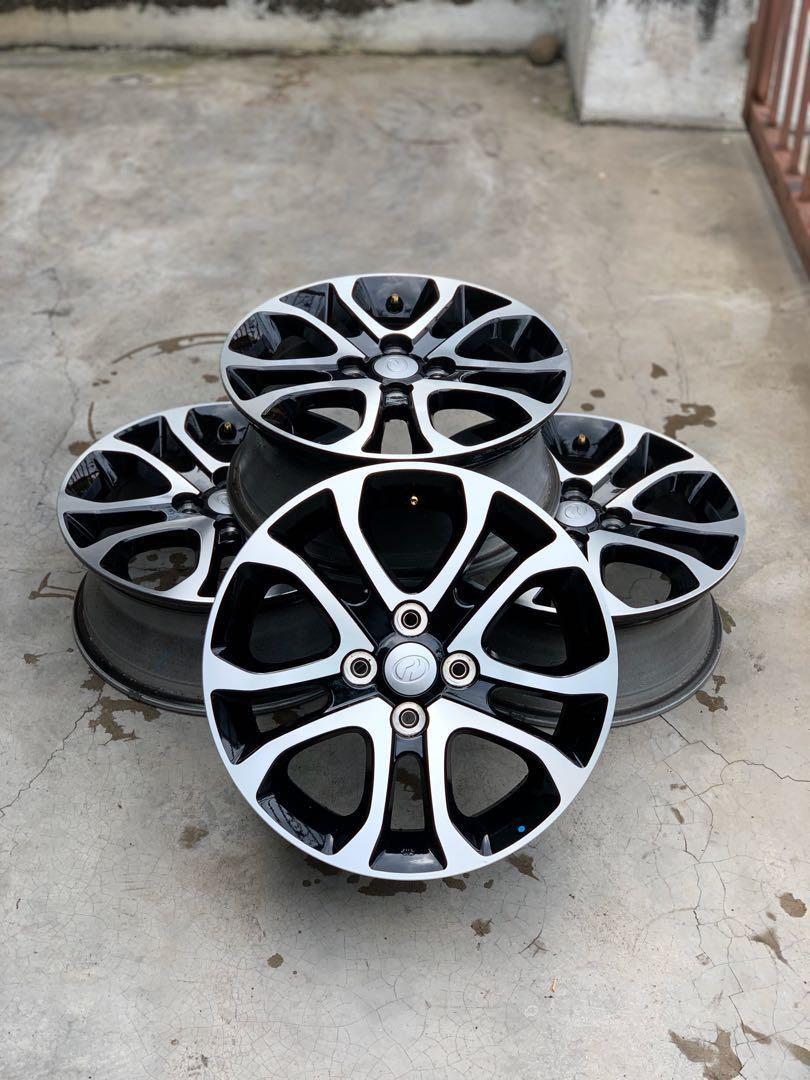 Rim Original Myvi 1.5 Full Spec, Auto Accessories on Carousell
