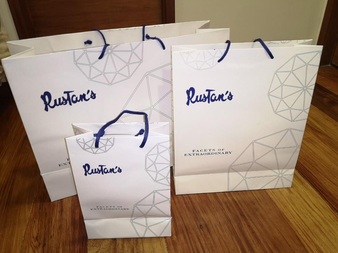 Rustans paper bag, Luxury, Bags & Wallets on Carousell