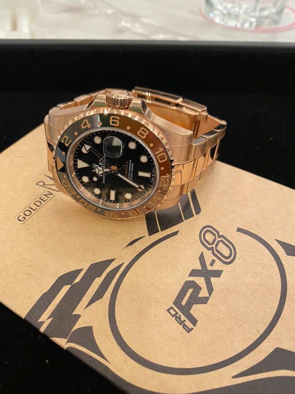 RX8 golden shield rolex watch protective film by Watch Armour , Luxury, Watches on Carousell