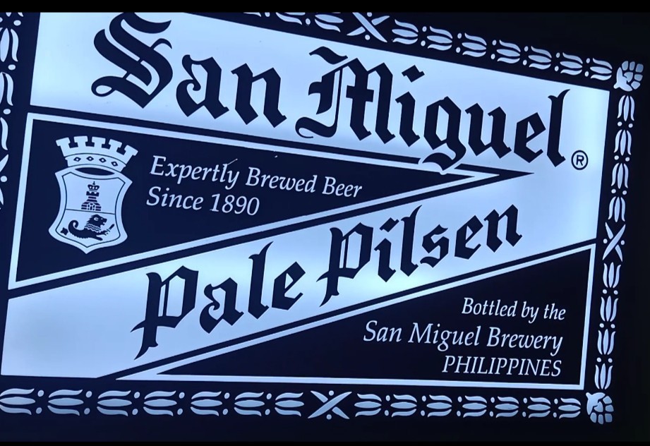 San Miguel Beer Light Signage, Hobbies & Toys, Memorabilia ...