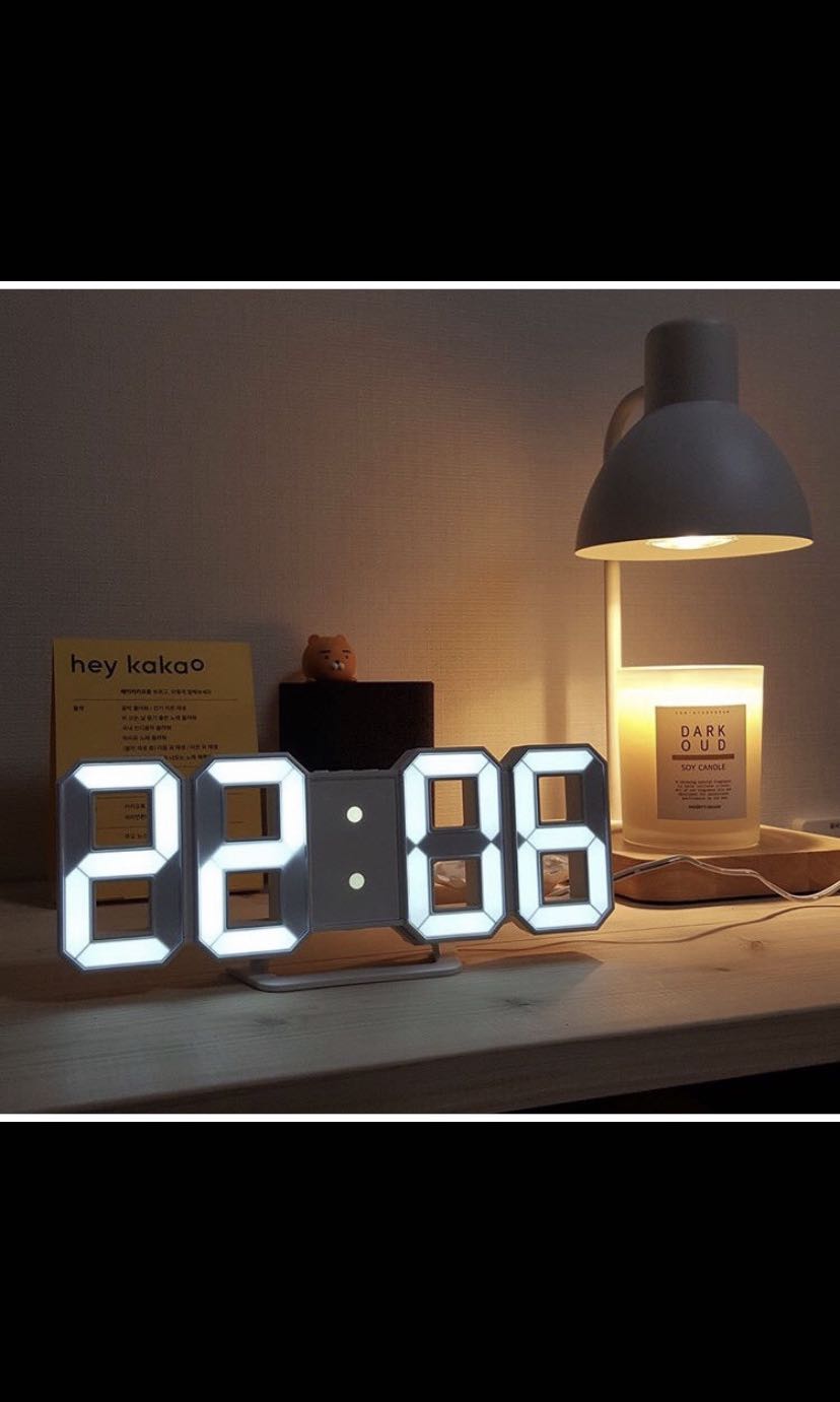 SMART LED CLOCK, Furniture & Home Living, Home Decor, Clocks on Carousell