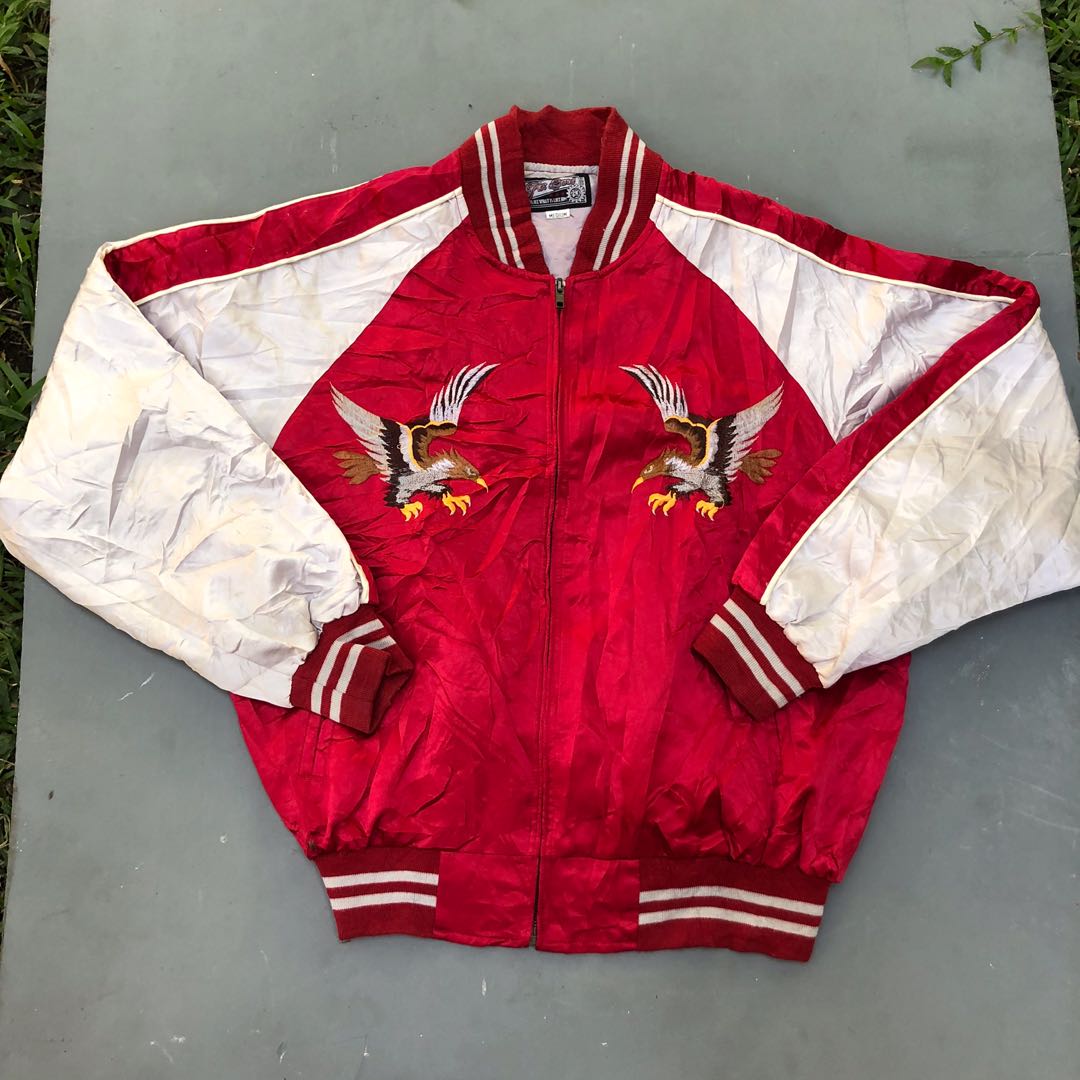 Sukajan Jacket, Men's Fashion, Tops & Sets, Tshirts & Polo Shirts on ...