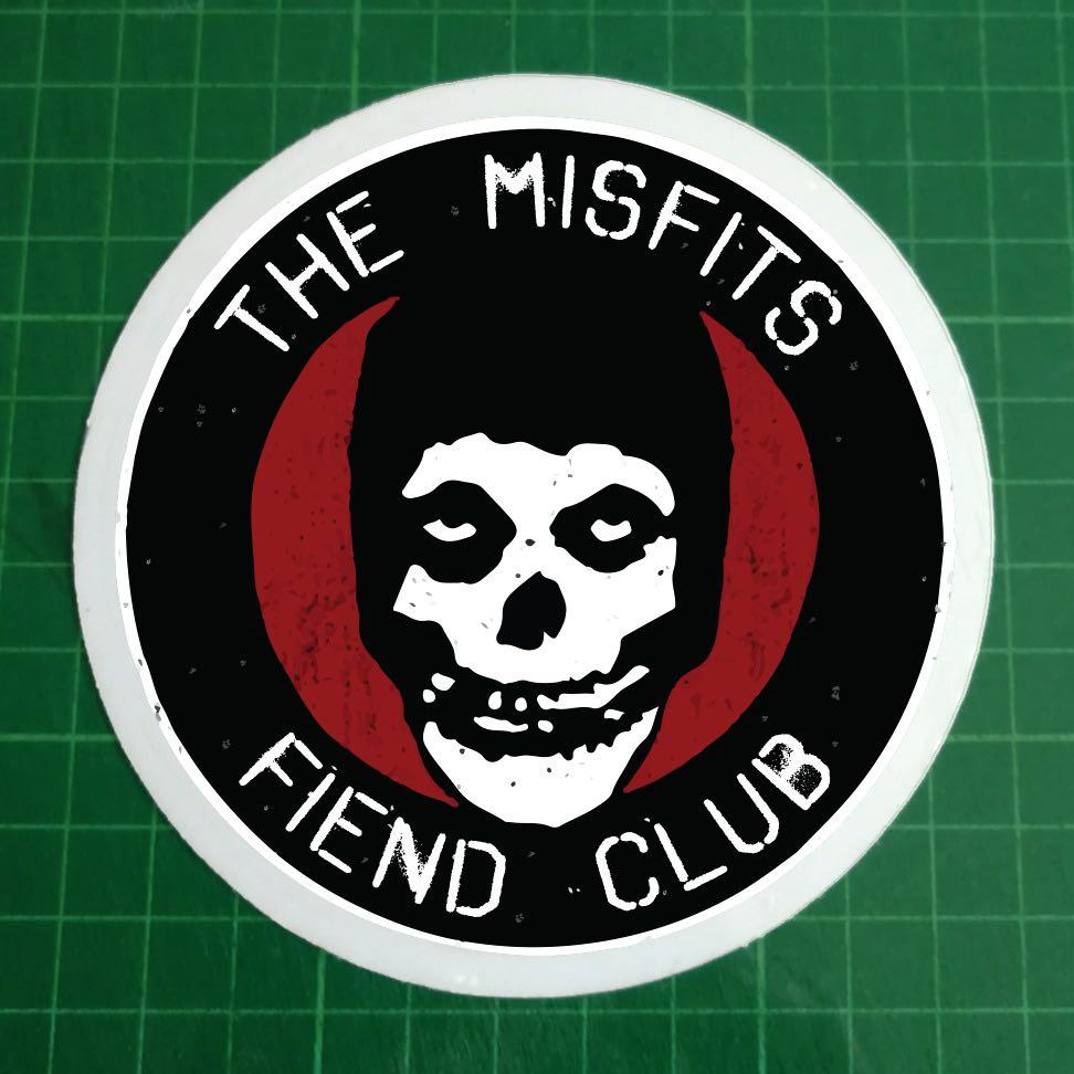THE MISFITS FIEND CLUB car decal, Car Accessories, Accessories on Carousell