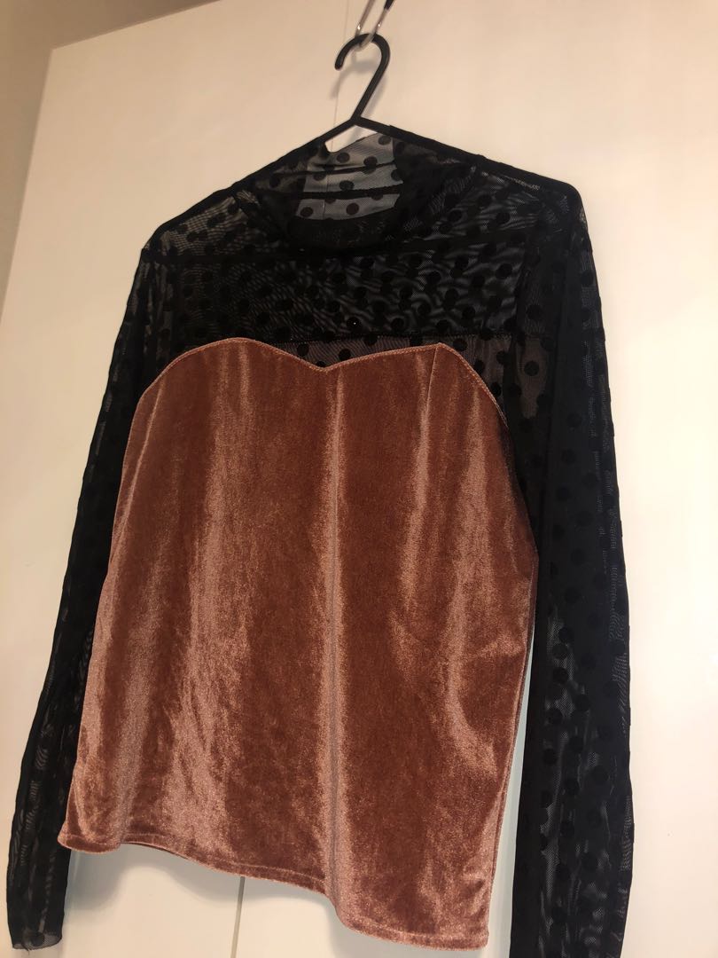 Transparent top, Women's Fashion, Tops, Sleeveless on Carousell
