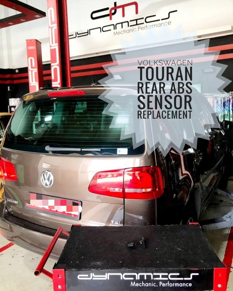 Volkswagen Touran/Jetta/Golf: Front/Rear ABS sensors replacement, Car ...