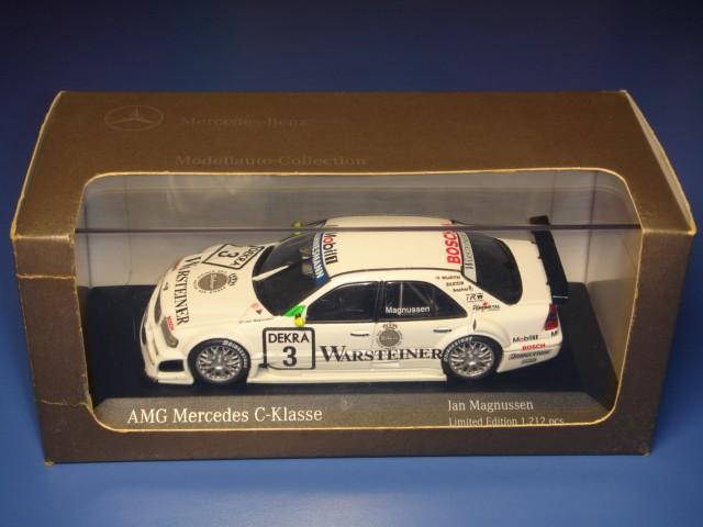 1/43 MINICHAMPS AMG MERCEDES BENZ C-KLASS WARSTEINER #3 IAN MAGNUSSEN C ...