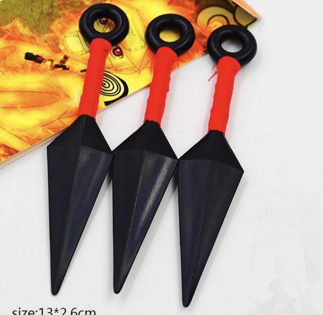 3PCS anime naruto ninja uzumaki naruto Boruto Kurama himawari shuriken ...