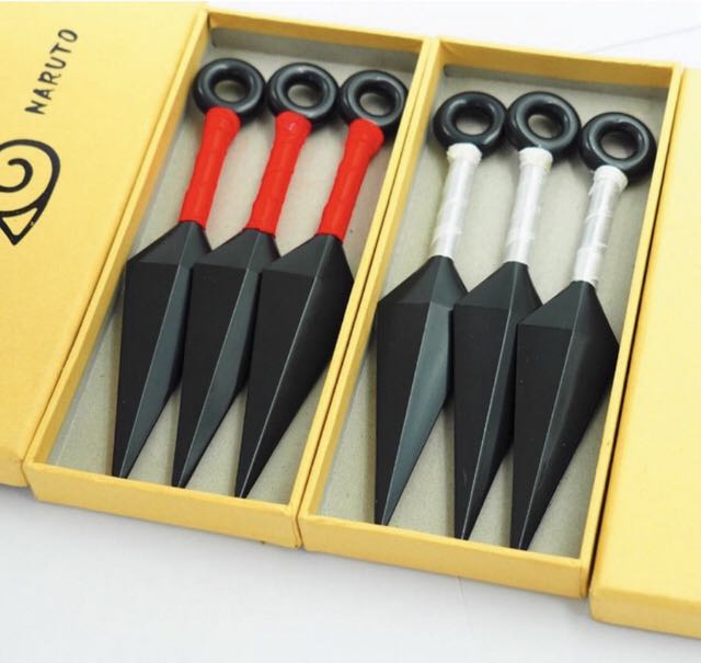 3PCS anime naruto ninja uzumaki naruto Boruto Kurama himawari shuriken ...
