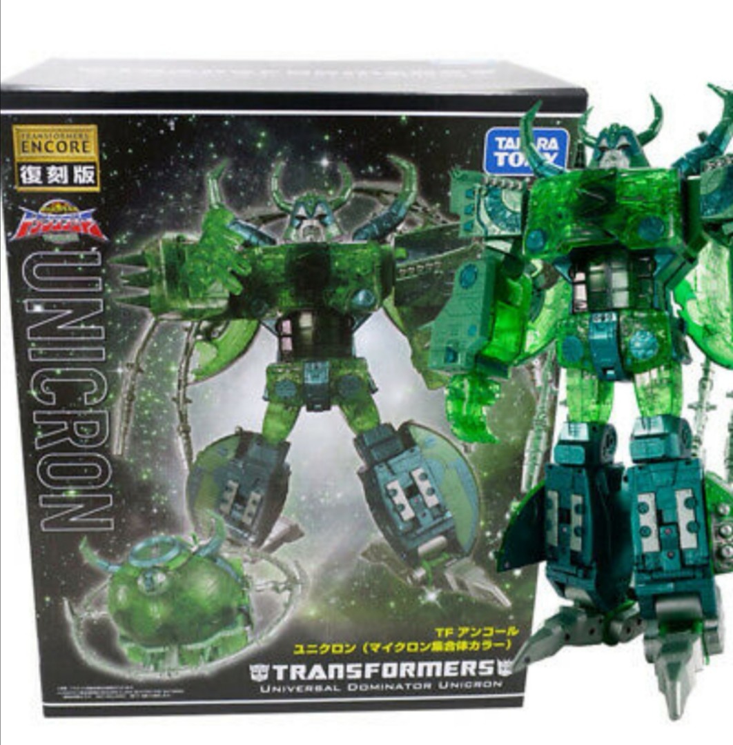 變形金剛獨角獸復刻版 Takara Tomy Transformers Encore Universal Dominator Unicron ...