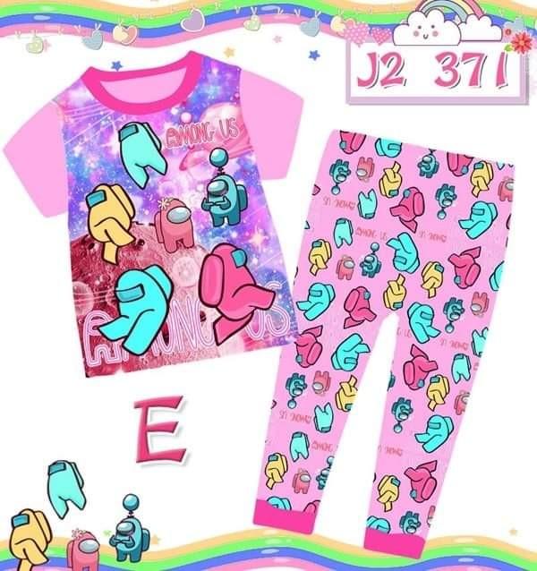 Among us Pyjamas, Babies & Kids, Babies & Kids Fashion on Carousell