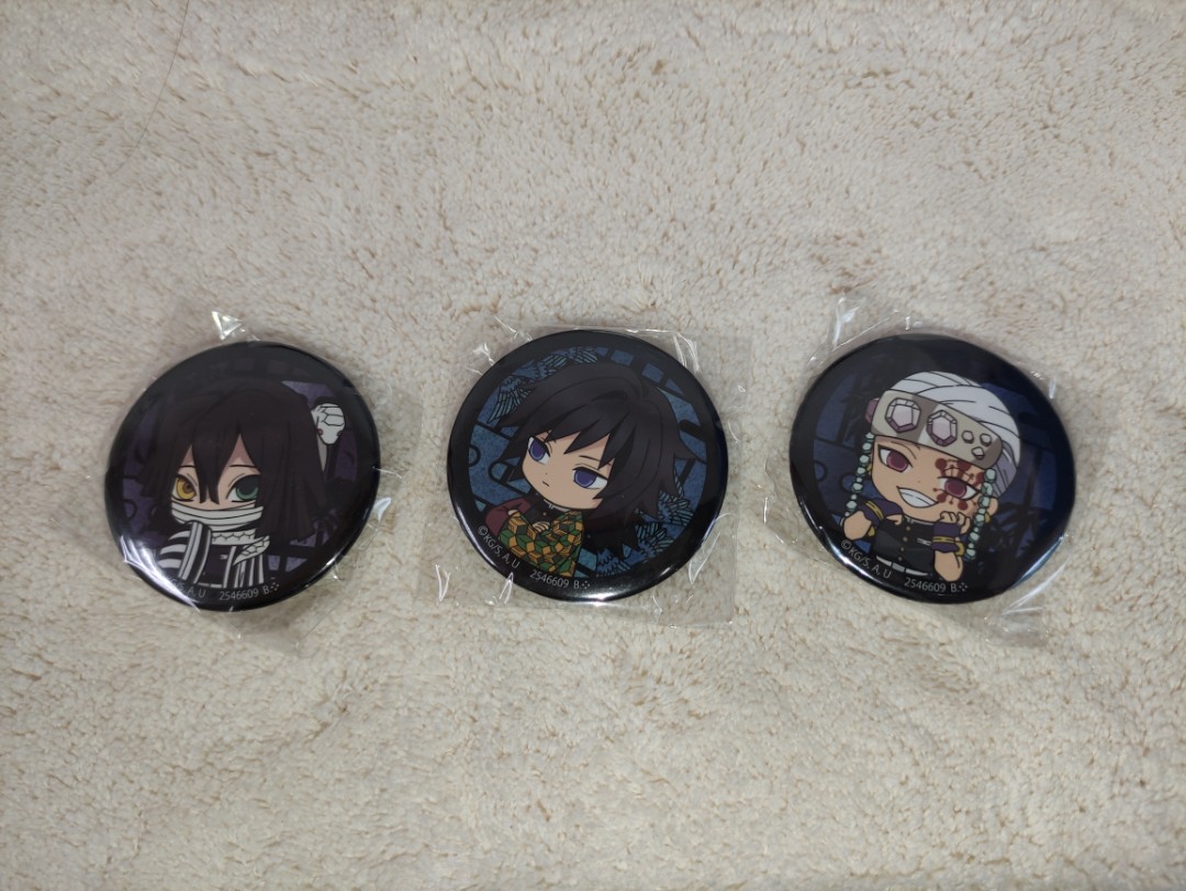 [Bandai] Kimetsu no Yaiba (Demon Slayer) Hashira Pin Badge, Hobbies ...
