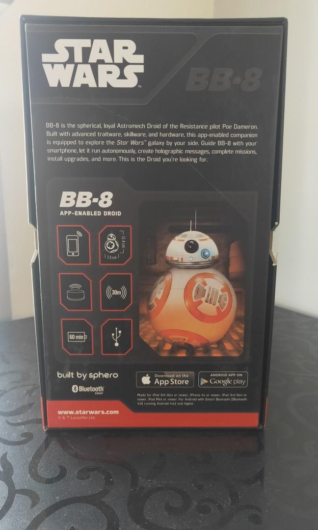 BB8 app enabled droid, Hobbies & Toys, Toys & Games on Carousell
