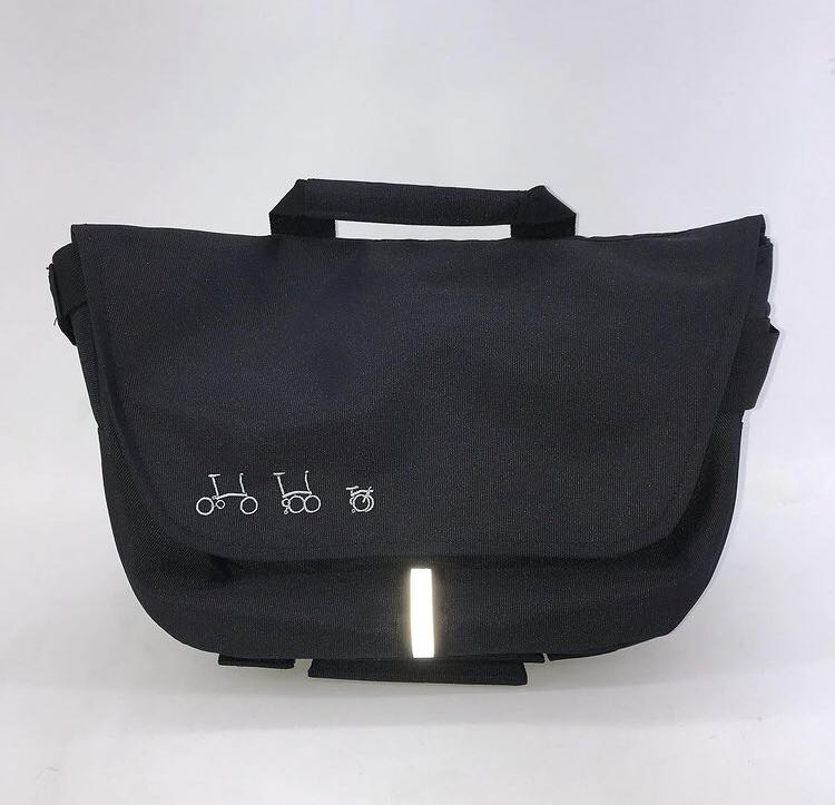 Brompton Front Bag (Full Black Classic), Sports Equipment, Bicycles ...