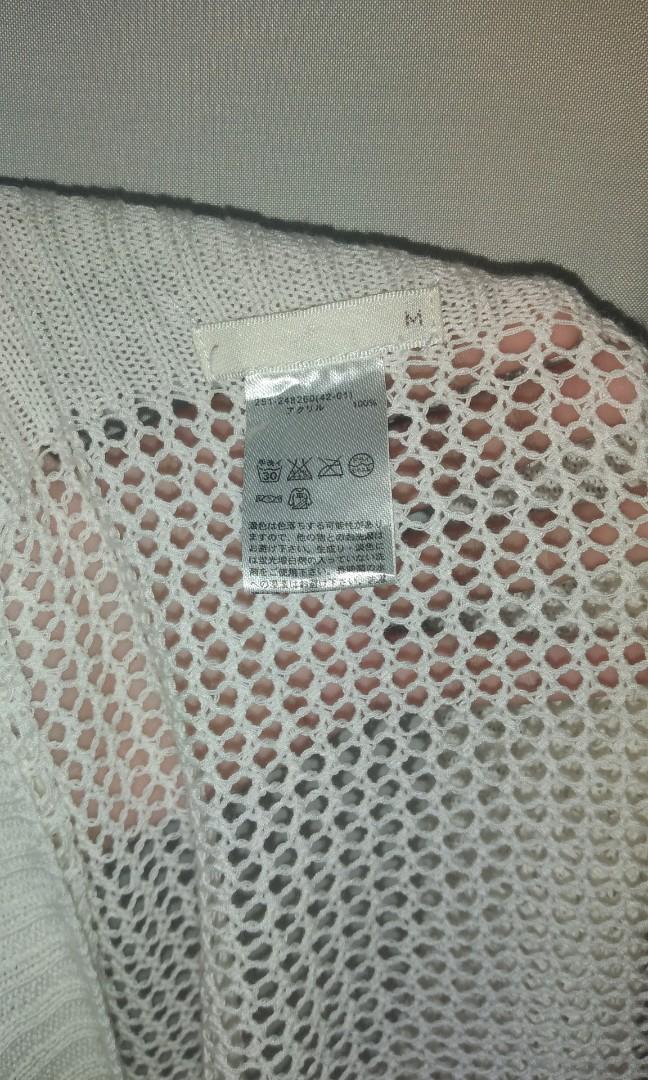 Cardi/Outer Jaring Batwing, Fesyen Wanita, Pakaian Wanita, Baju Luaran ...