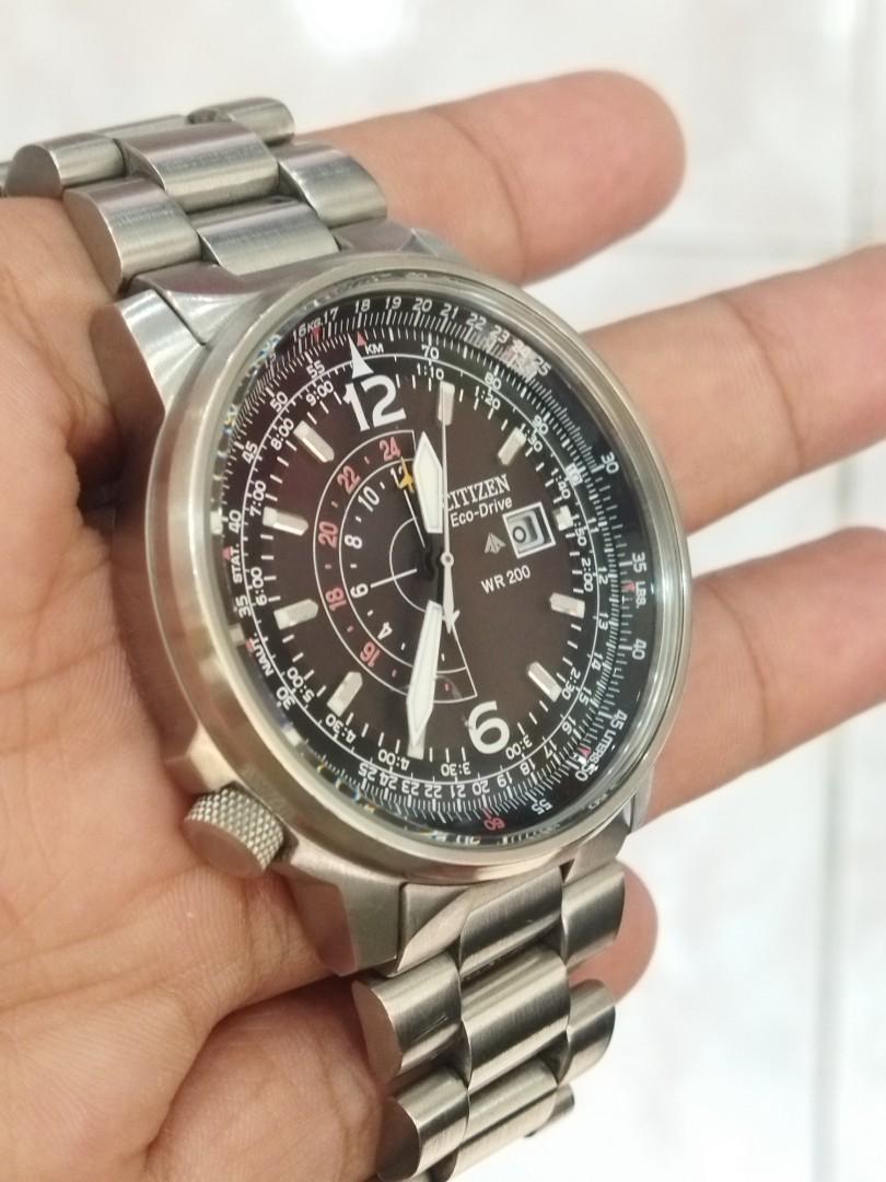Citizen Nighthawk Flightmaster Ecodrive, Men's Fashion, Watches ...