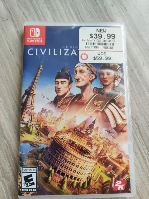 Civilization VI (Civ 6) Game Nintendo Switch, Video Gaming, Video Games ...