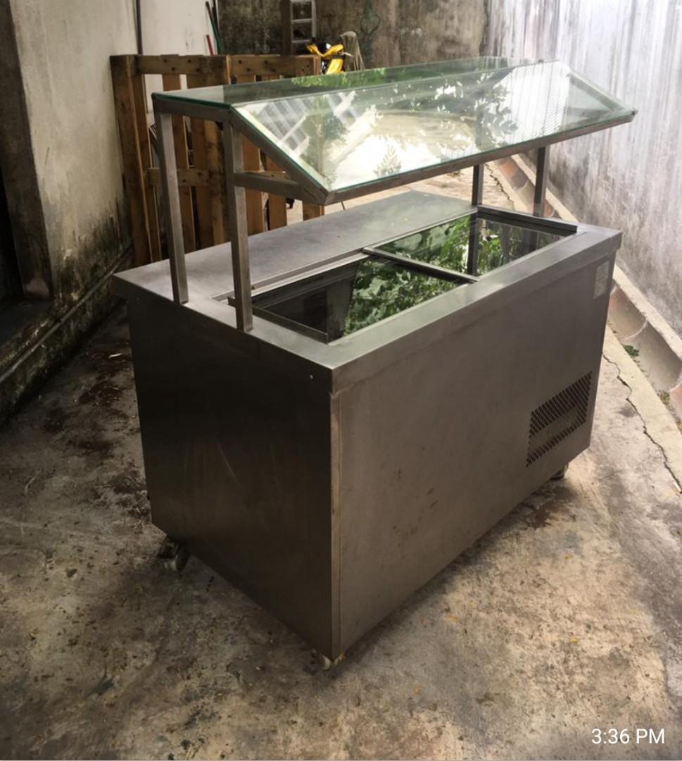 Commercial berjaya one door chiller with splashguard, TV & Home ...