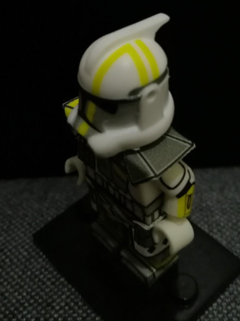Custom decaled AVfigures Lego Clone Trooper Clone ARC Commander Blitz ...