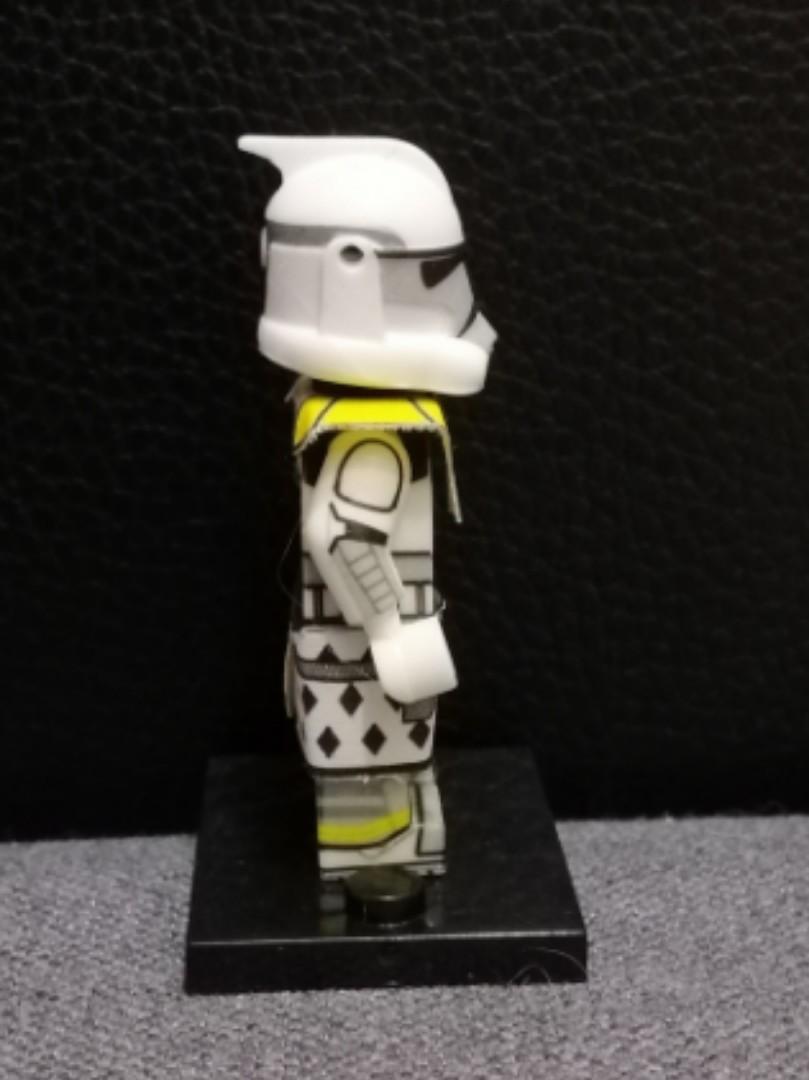 Custom decaled AVfigures Lego Clone Trooper Clone ARC Commander Blitz ...