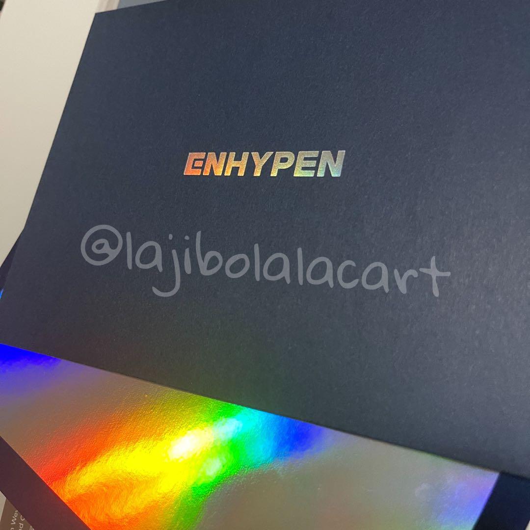 Enhypen signature postcard Jay and Ni-Ki, Hobbies & Toys, Memorabilia ...